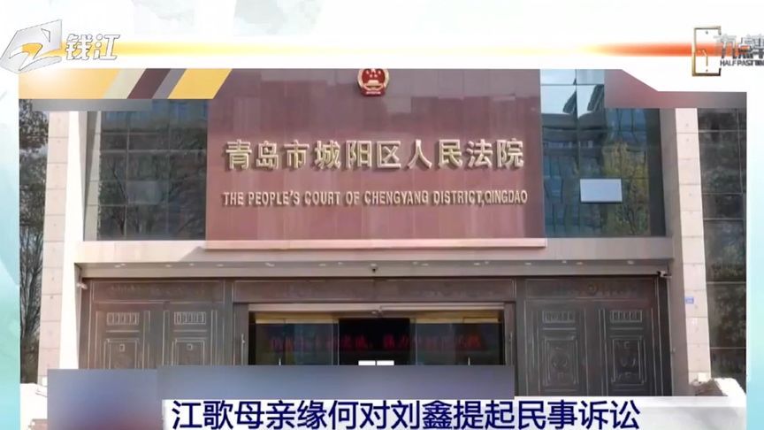 江歌母亲江秋莲诉刘鑫案一审宣判:刘鑫赔偿江母逾69万