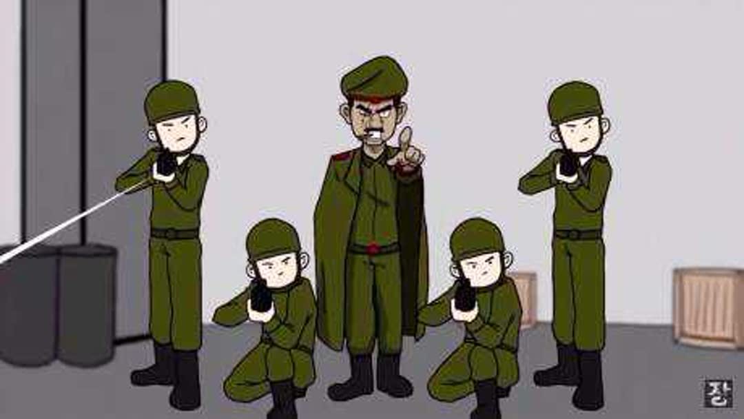 模仿四川话配音:韩国沙雕动画,讽刺主角光环