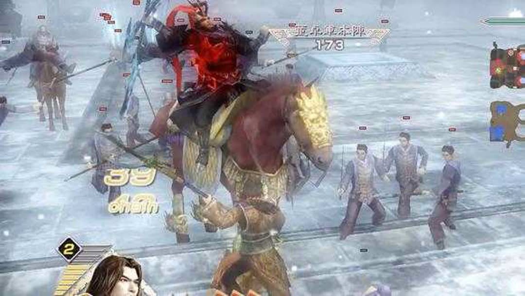 真三国无双五,吕蒙攻破虎牢关,只为与吕布单挑看战神的风采