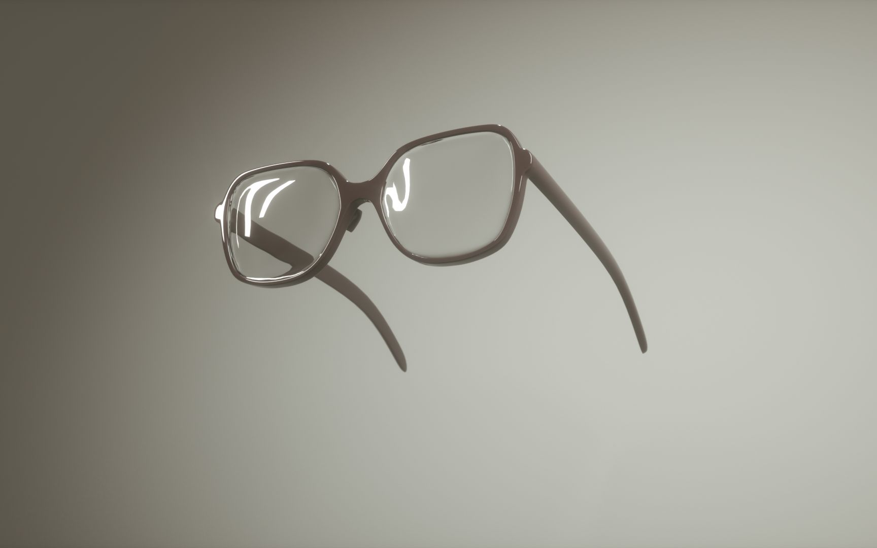 C4D随便眼镜建模(真的很随便)