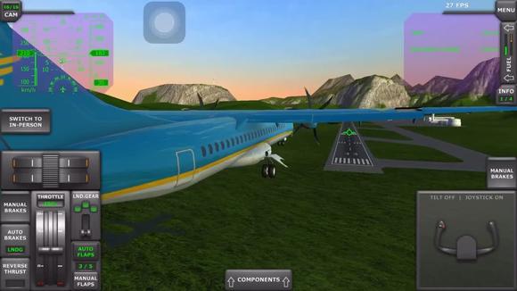 #涡轮螺旋桨飞行模拟器