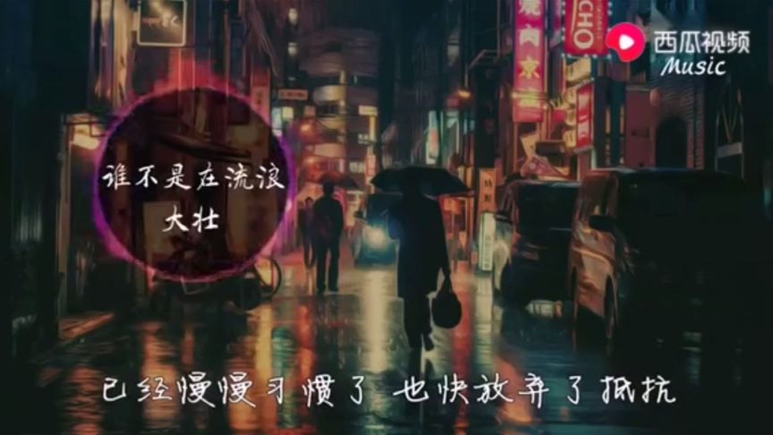 大壮-谁不是在流浪