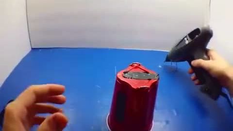 一次性纸杯简单制作门铃报警器