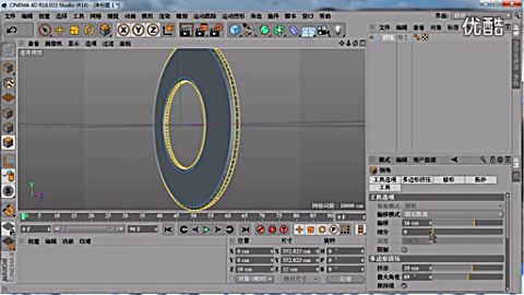 C4D学习基础课视频教程15 怎么使用曲线绘制线条