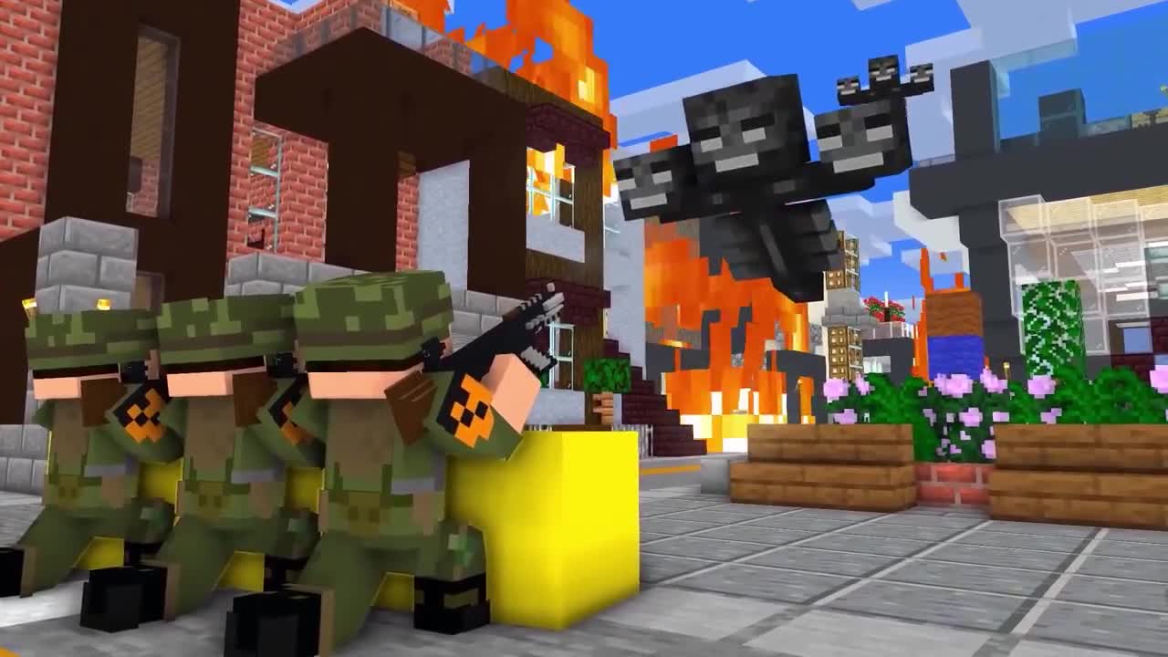 我的世界MC动画:黑暗实体附体实体303