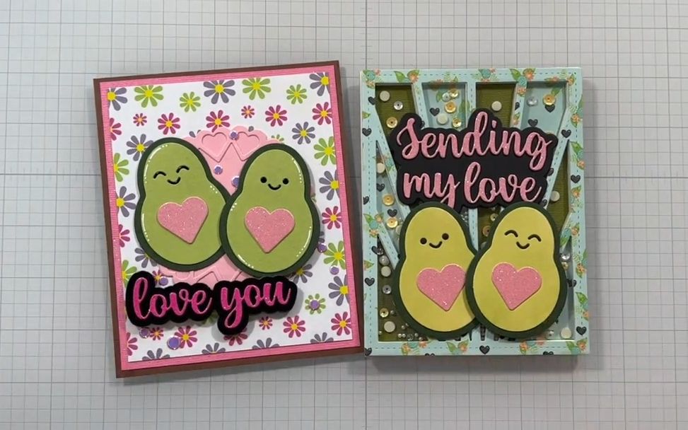 【4918】【Kat Scrappiness】爱心人偶系列切割刀模使用视频教程2