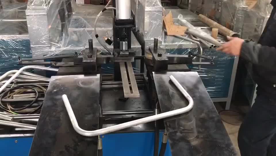 广通机械模具!铝合金圆管双头弯管机,㊗️大家2019年生意兴