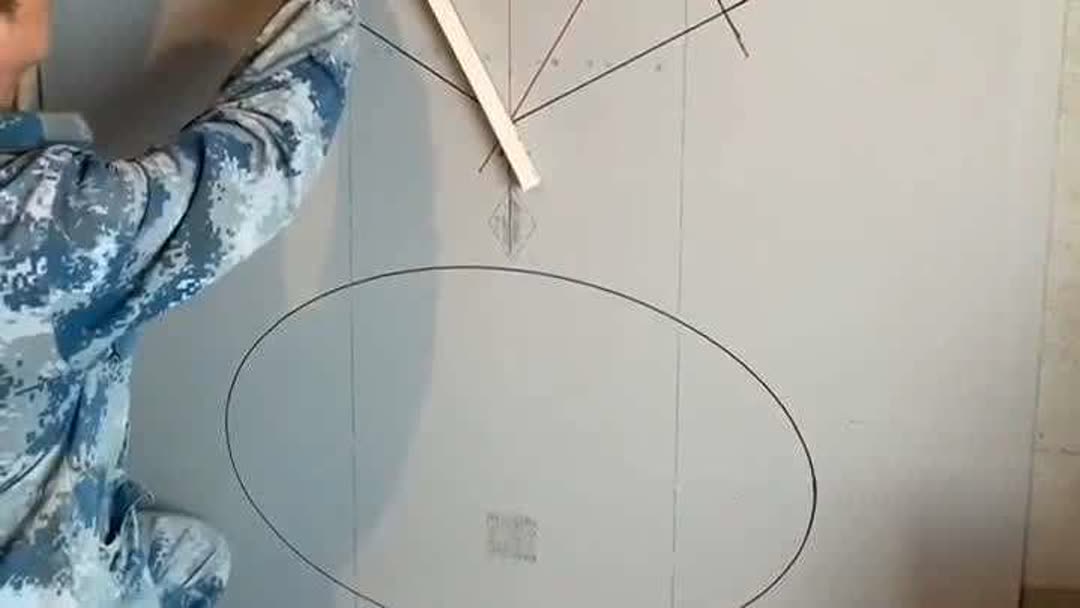 木工四心(椭圆)画法教程