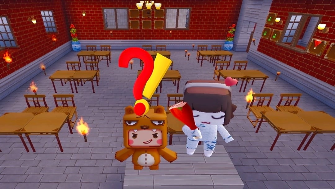 迷你世界:解密校园灵异事件!我怀疑是大表姐装的?