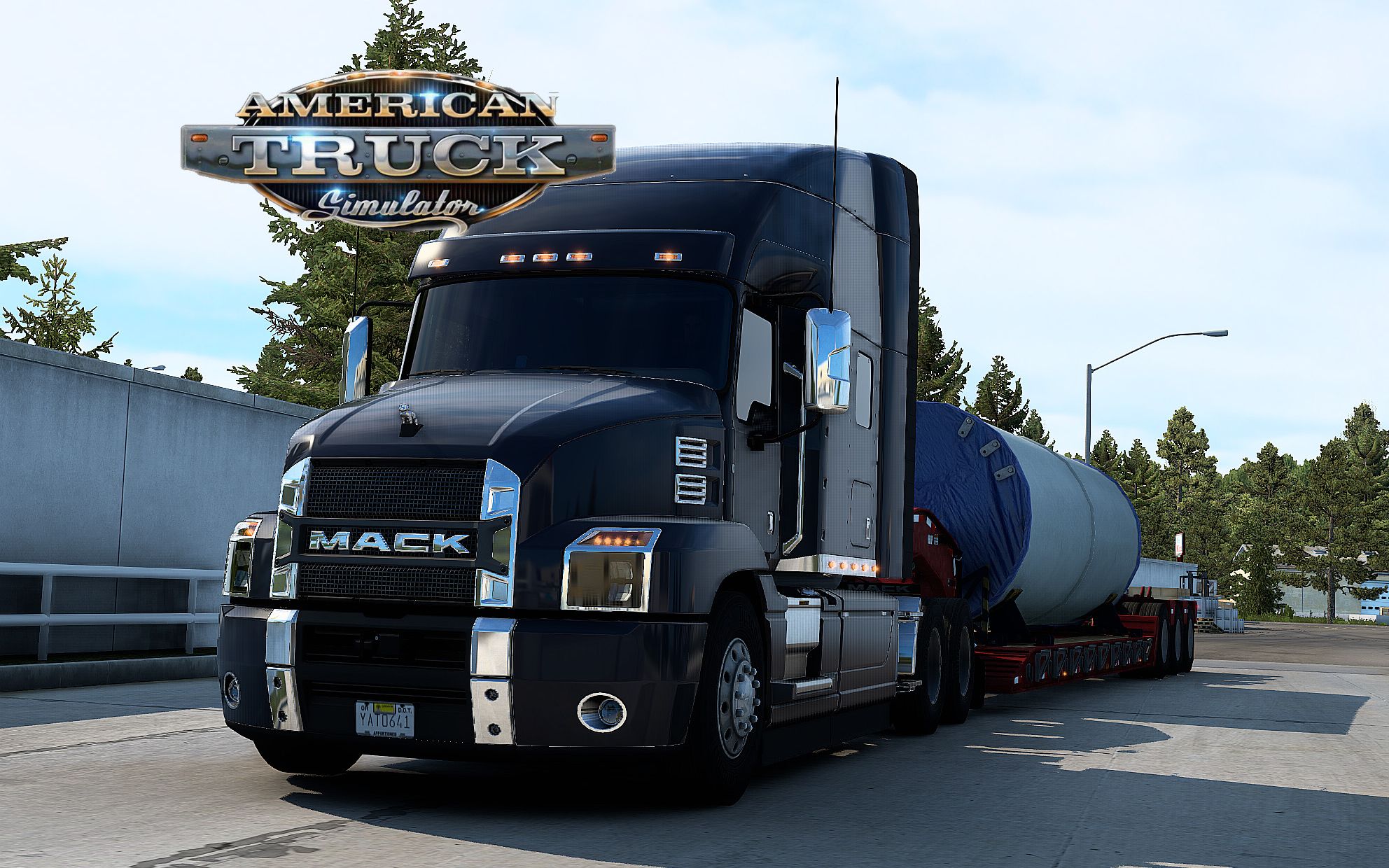 美国卡车模拟:两次追尾也是没谁了 202319