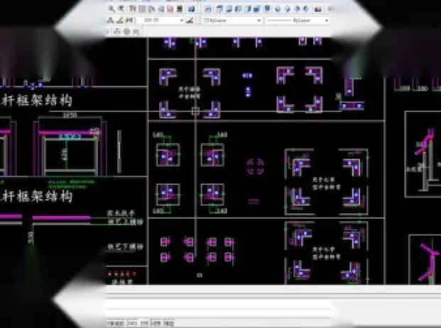 u型楼梯的标准平面图的绘制