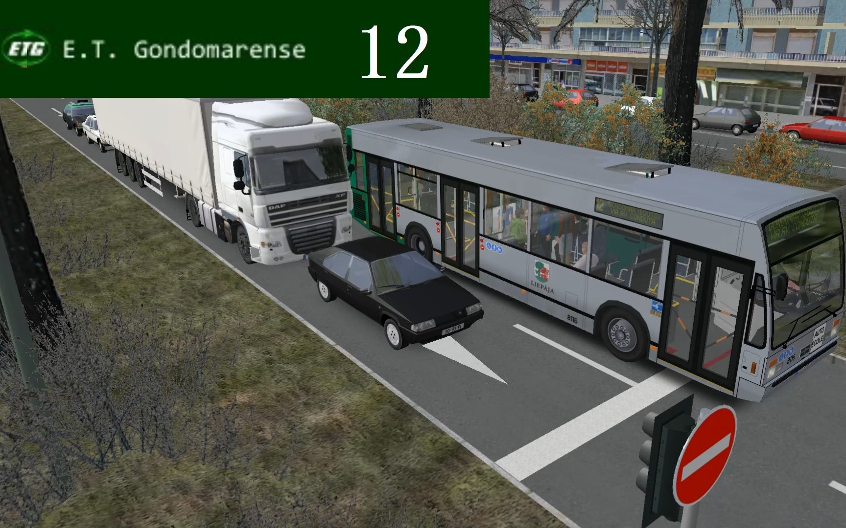 【OMSI2——Grande Porto 2021】12 Areosa(Feira)→H. S. Joao【...