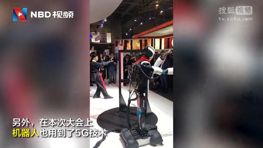 世界移动通信大会上华为5G展示新科技