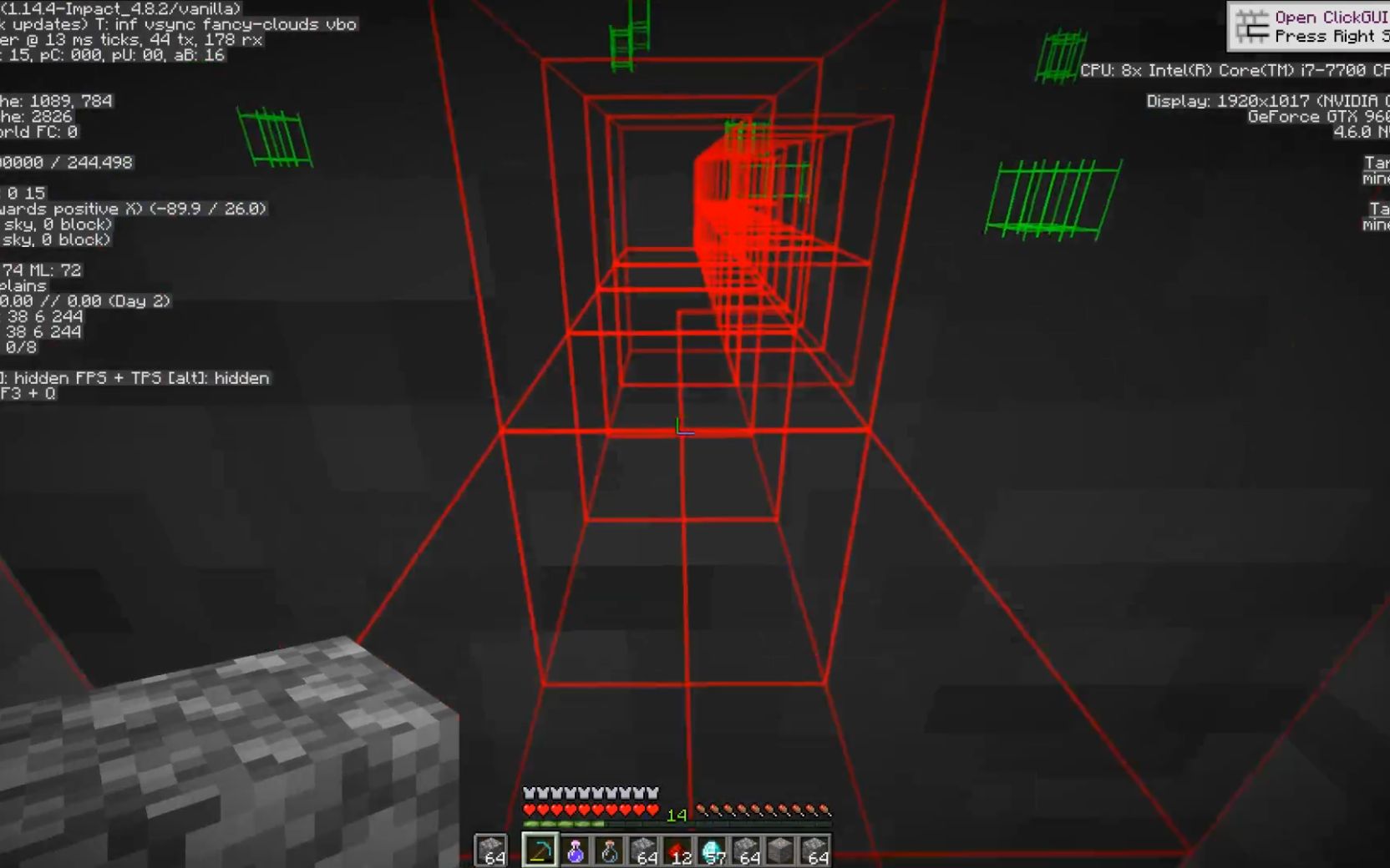 【我的世界】自动挖矿脚本实机演示