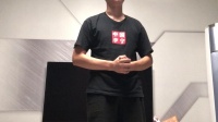 双手向前掷实心球
