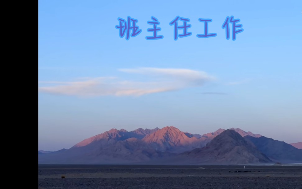 (教师招聘)班主任工作