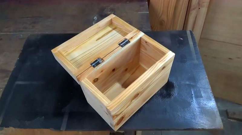 木板制作一个木盒,有啥不一样的?看完制作过程你就明白了