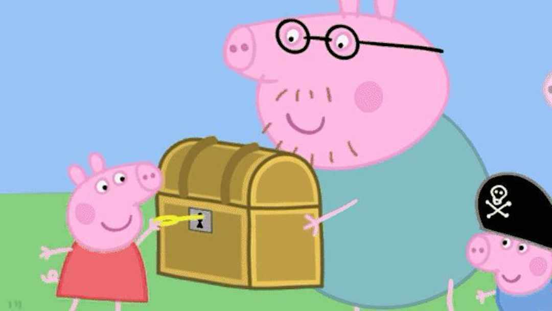 小猪佩奇和爸爸埃及寻宝 小猪佩奇游戏