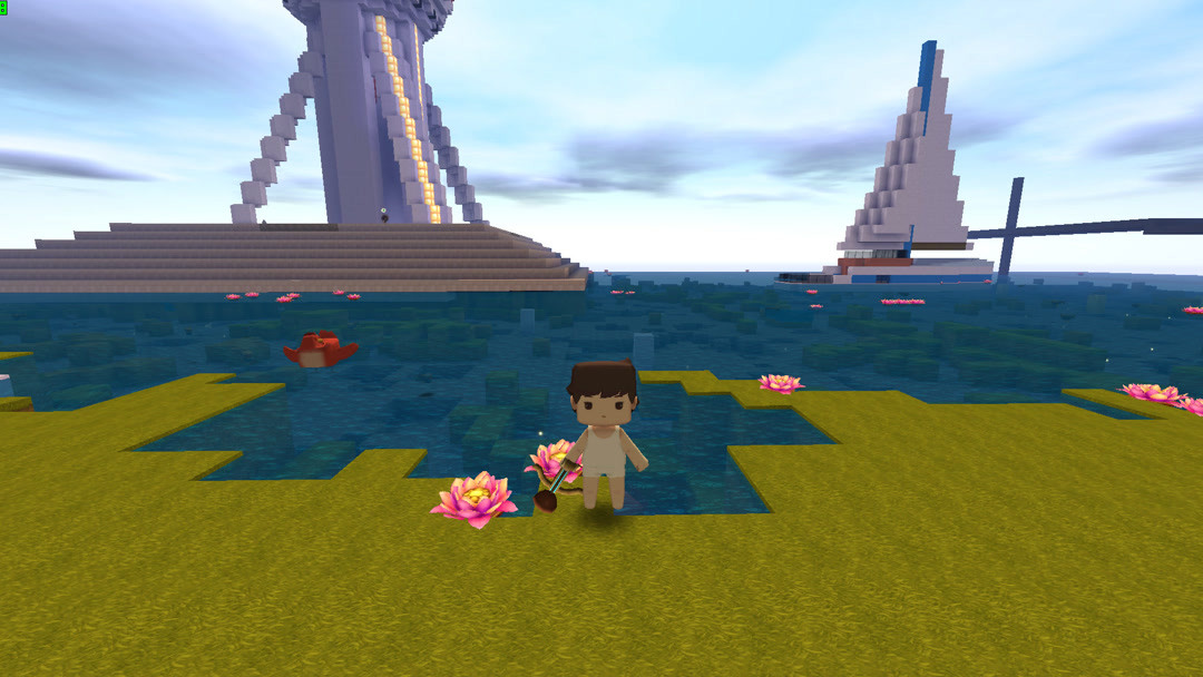 迷你世界:飞鸡为什么会掉在海里面出不来呢