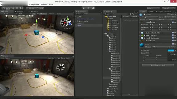 Unity3D 脚本开发基础:第41讲,CompareTag 物体标签的辨认