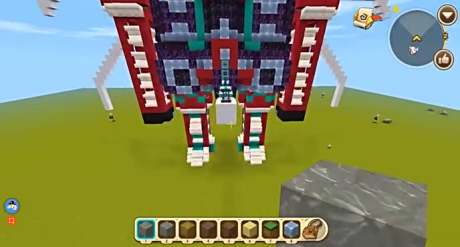 迷你世界会变形的变形金刚