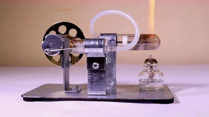 创意diy,看大神如何制作简易的斯特林发动机