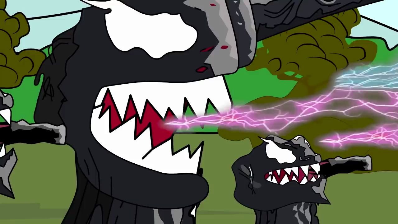 坦克世界动画:利维坦神盾局(毒液坦克与美国坦克队长大战)第3话