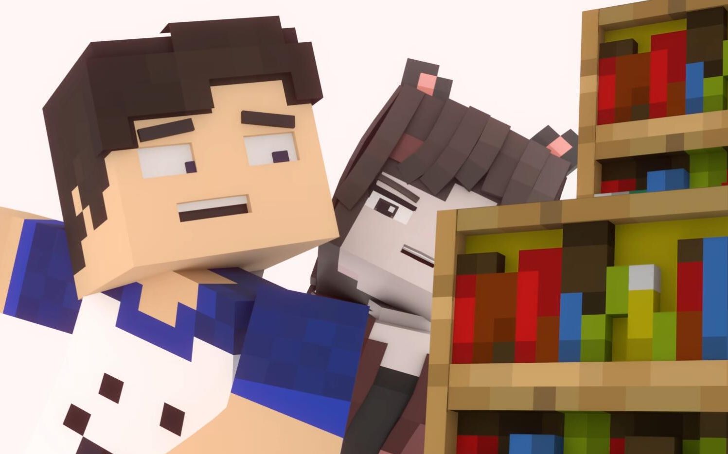 【我的世界动画】打斗、独白和走路循环