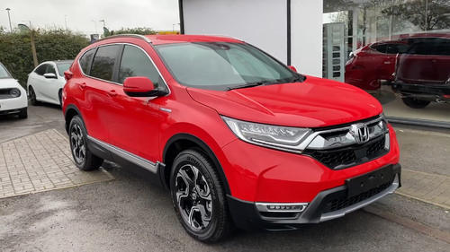 终于见到了!2021款本田CRV混动版,比宝马X3还要好看,太帅了