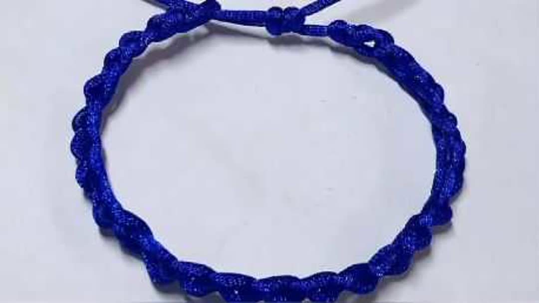 一根绳子教你编手链,学会不用买了,女朋友超喜欢,快试试!