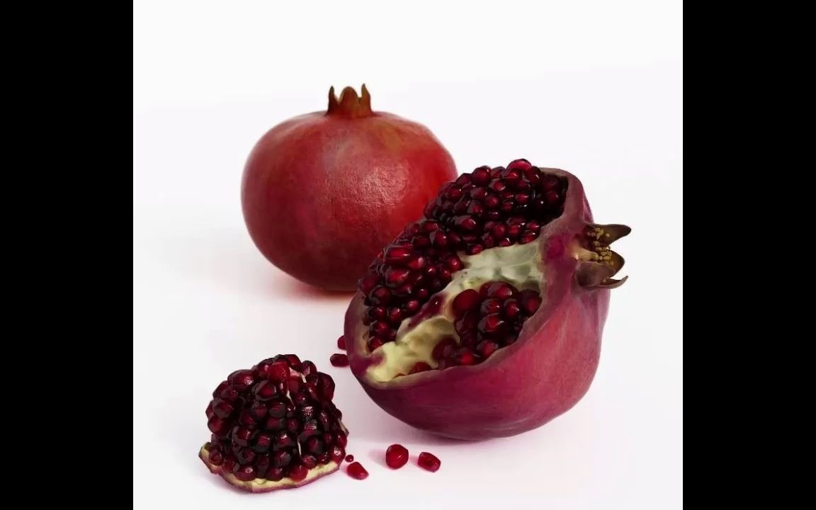 模型制作渲染水果模型加贴图原文件获取