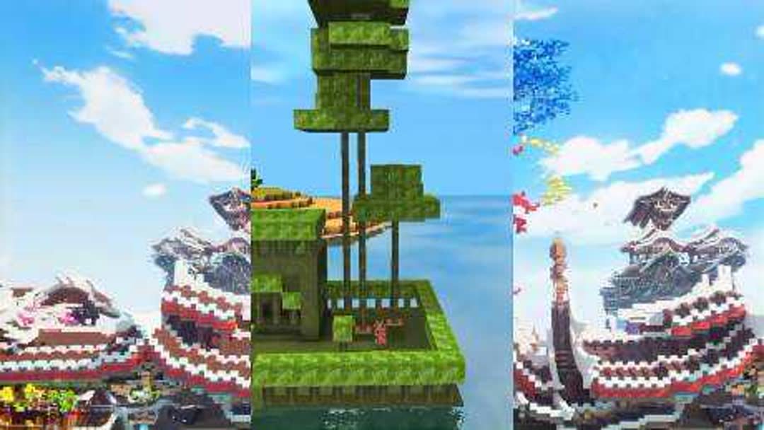 迷你世界搞笑:迷你世界送给粉丝的海上生存别墅,小可爱你喜欢不