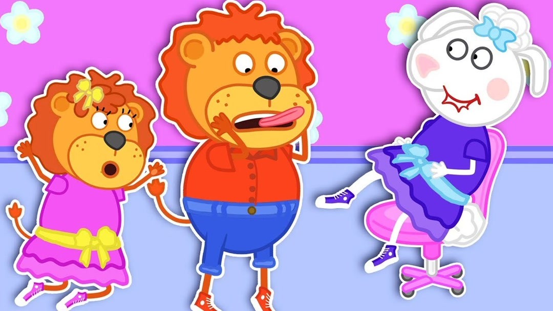 小狮子动画:看皮特兄妹和小兔子如何获得小火车!