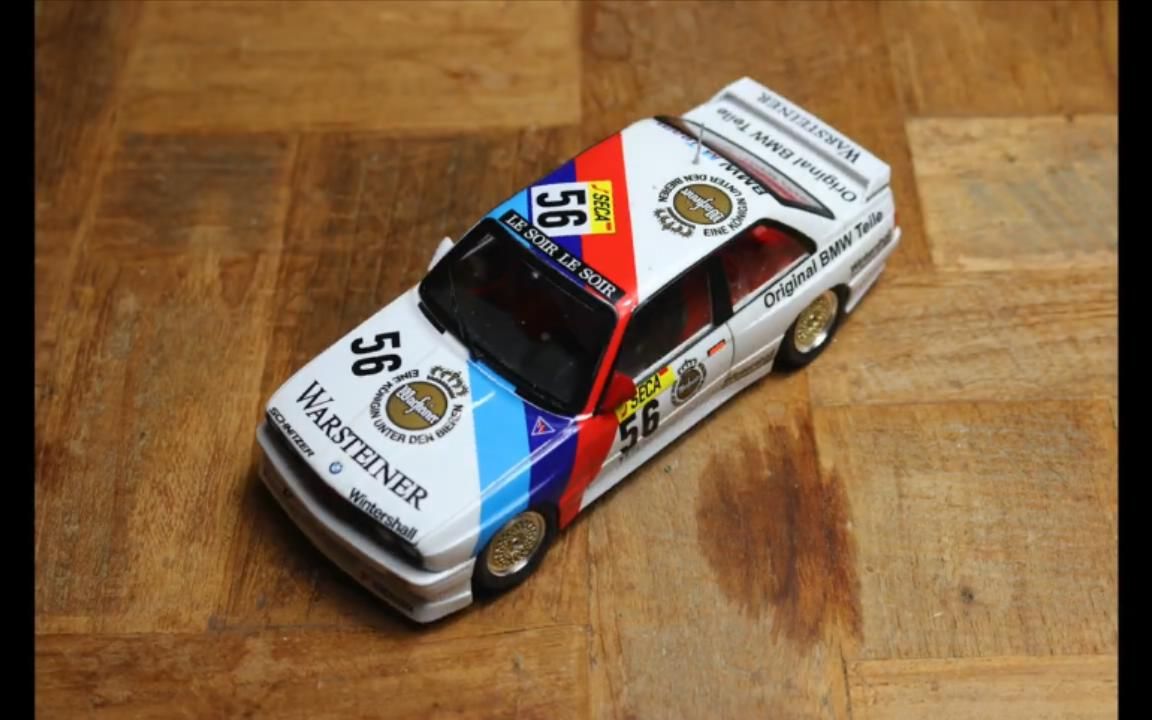 BMW M3 E30模型制作定格动画