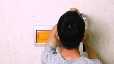 平框电表箱安装视频