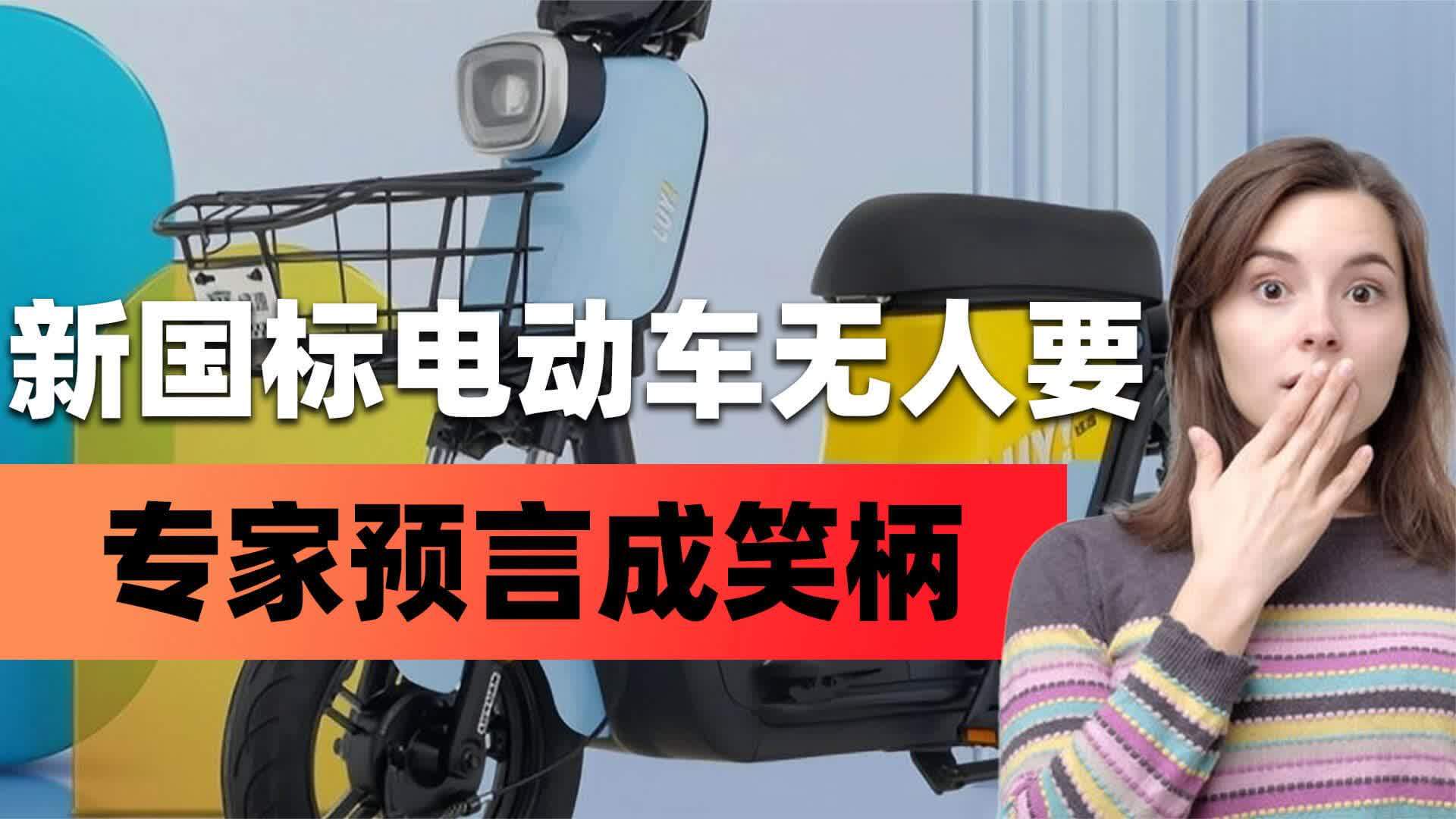 新国标电动车没人要?专家预言成笑柄,车商痛哭:这车还咋卖?