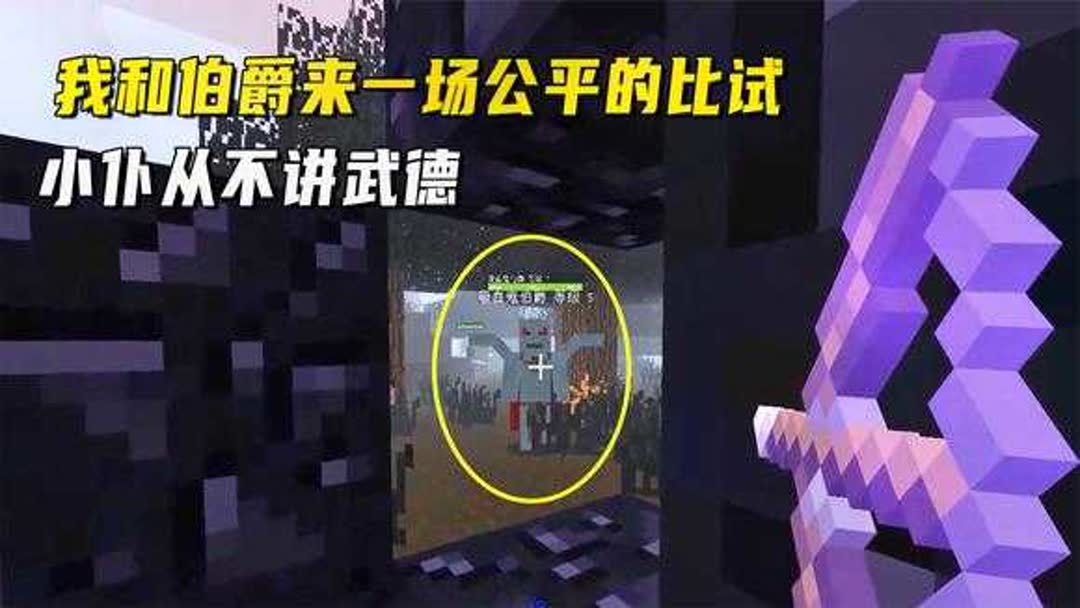 我的世界吸血鬼58:我和伯爵来一场公平的比试,小仆从不讲武德