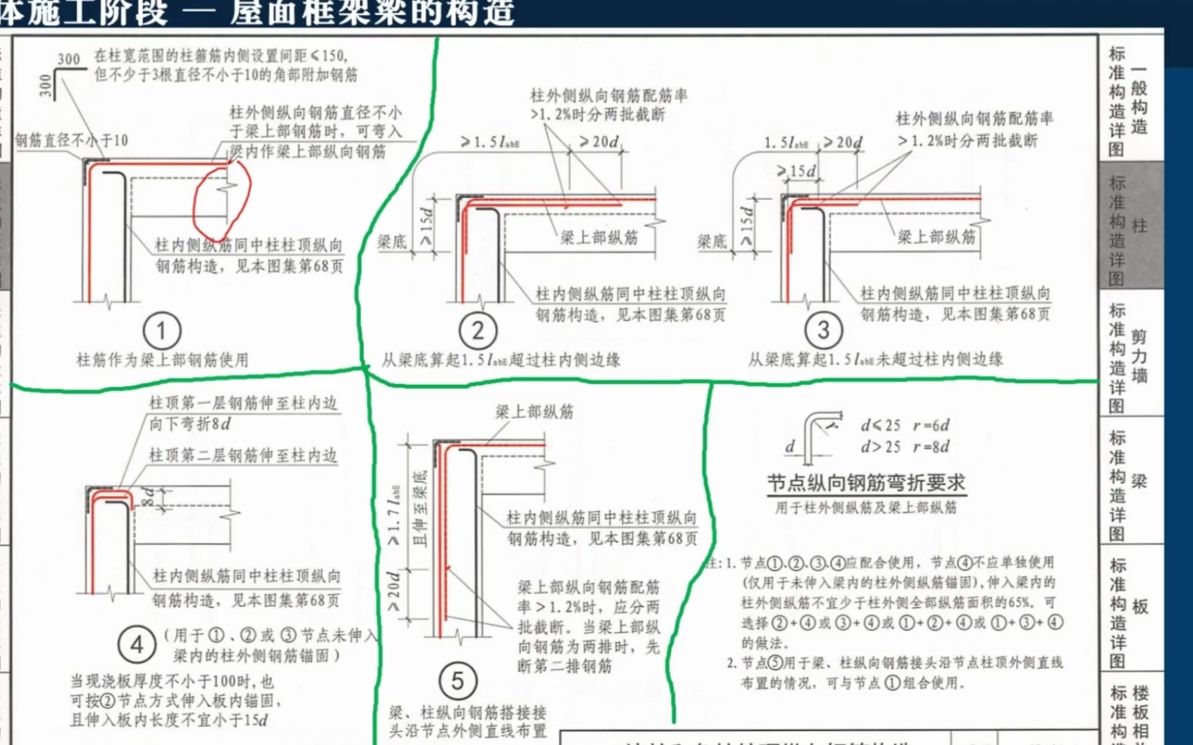 048_45第四章第9节屋面框架梁识图及锚固计算(1)