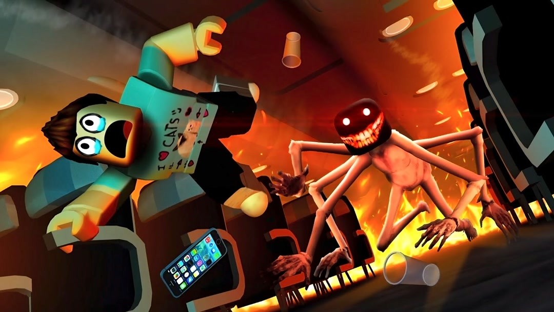 Roblox空难故事模拟器:遭遇可怕空难!穿越露营故事?小格解说