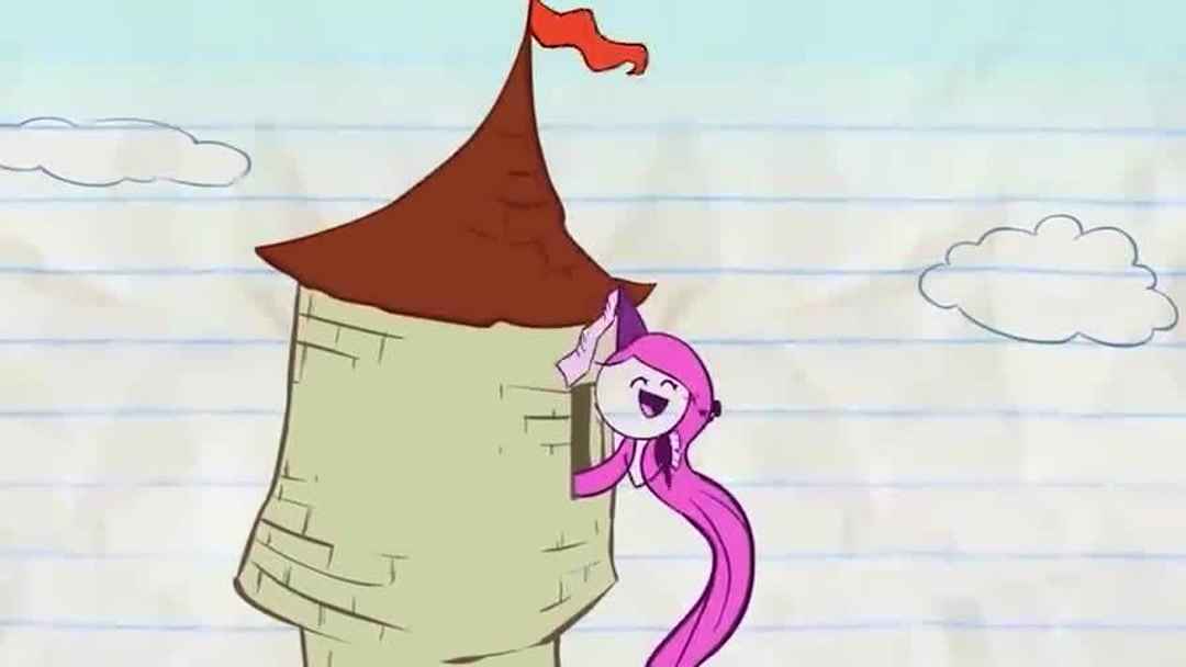 趣味动画:小呆非常喜欢长发公主,为什么长发公主这样讨厌他?