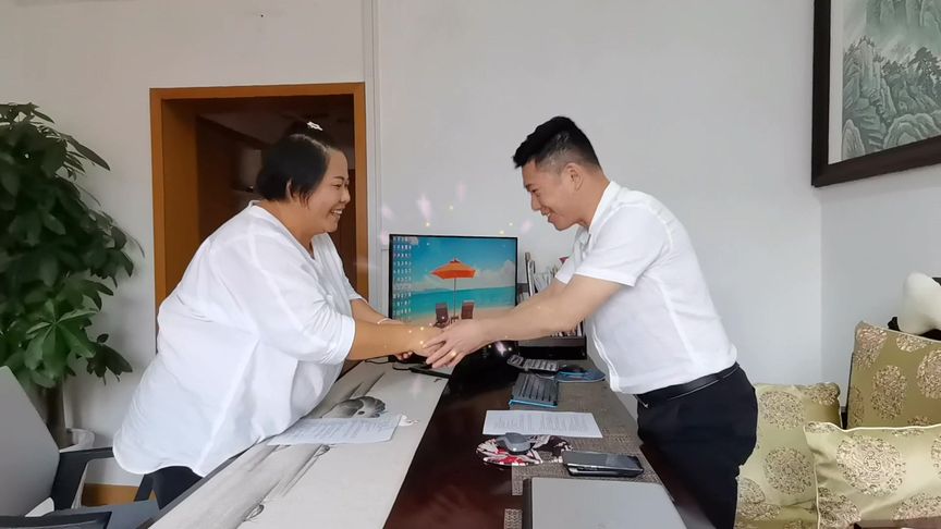 孝乐汇总经理刘丰恺亲自面试选拔人才#孝乐汇人