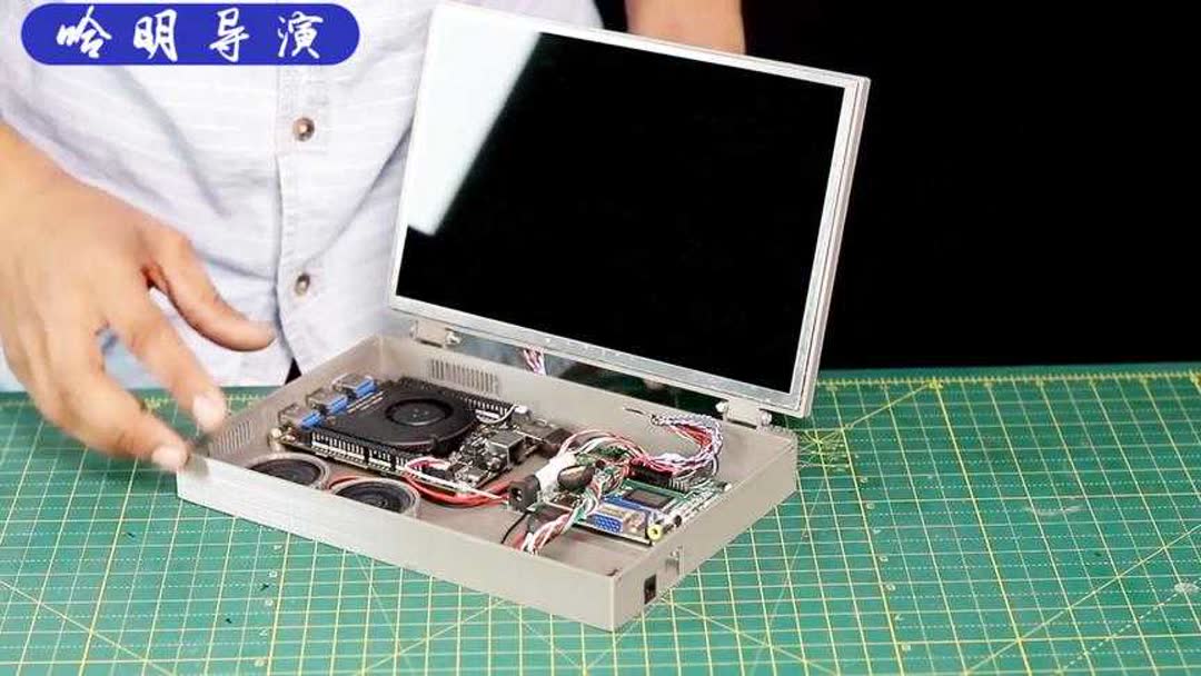如何制作惊人的DIY迷你笔记本电脑,2018科技项目!