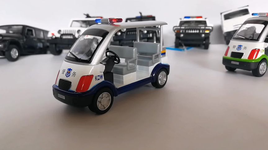 巡逻车警车玩具模型合金汽车模型