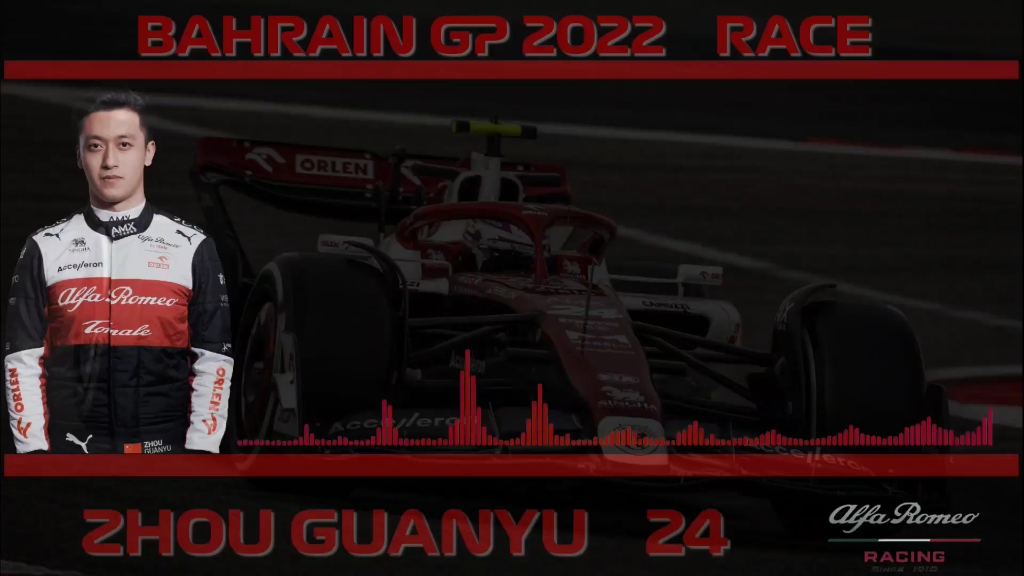 周冠宇F1首秀拿分赛后TR