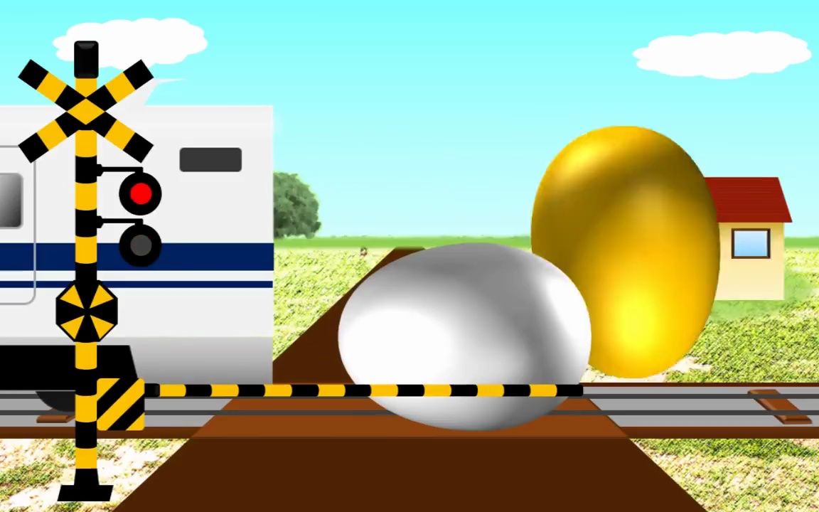 儿童铁道动画剧场:大火车变出了魔法蛋,看看里面有什么