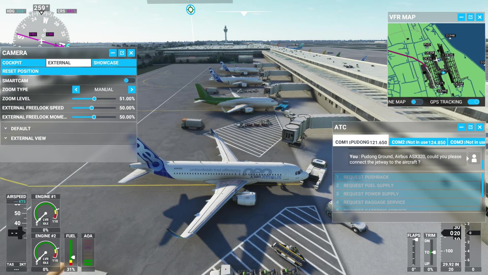 【模拟飞行MFS2020】回放到底什么时候好,机外视角降落太扯淡了。