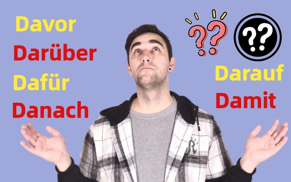 德语指示代副词Da,不能漏掉相关的知识点!| 中德字幕