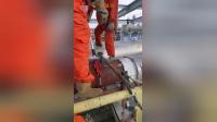 大口径管道手动旋转式防爆切钢管割刀手动切管机