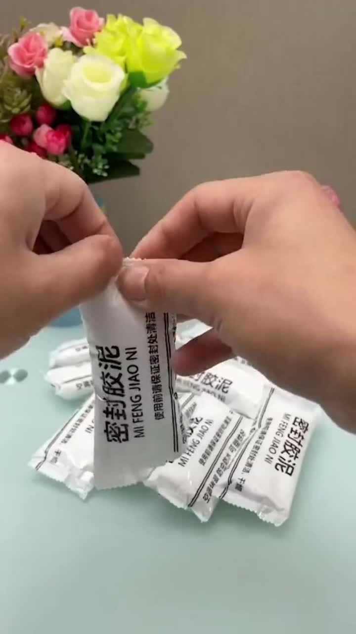 超实用密封胶泥,轻松封上管道洞口,自然风干便能密封好物推荐