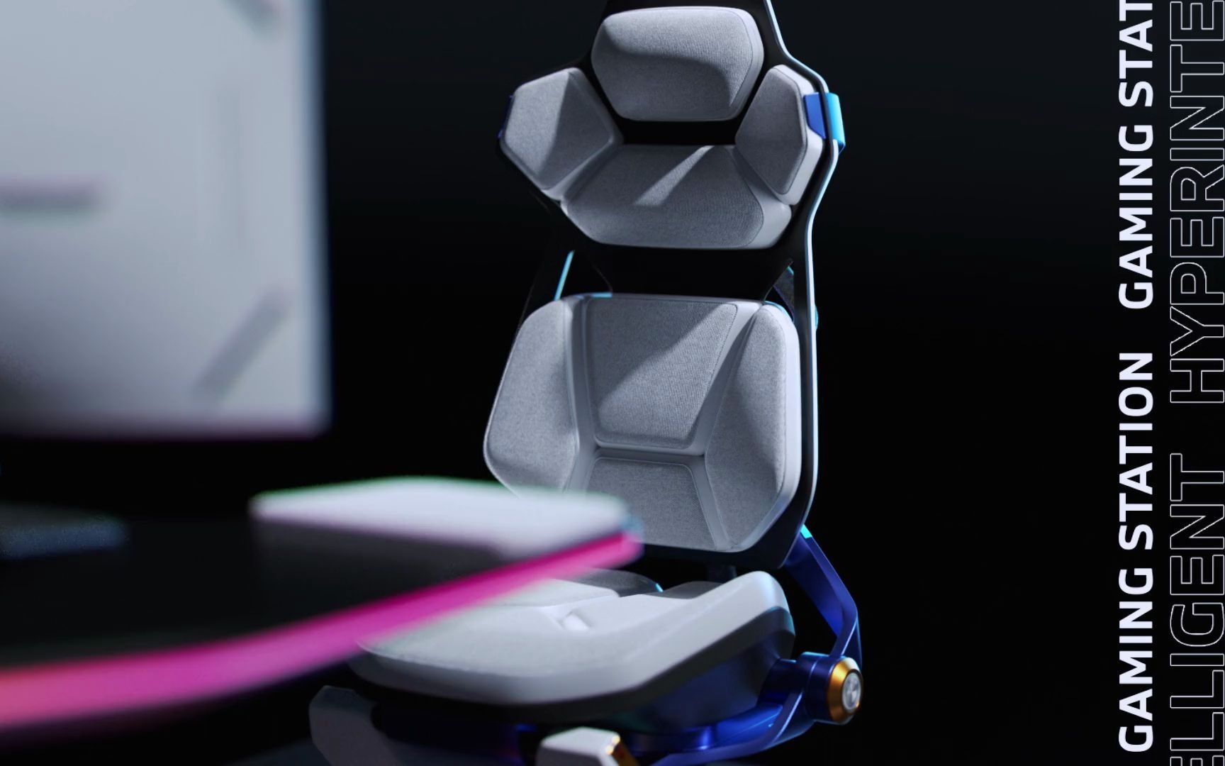 【CG动画】宝马电竞椅产品动画-BMW RIVAL RIG